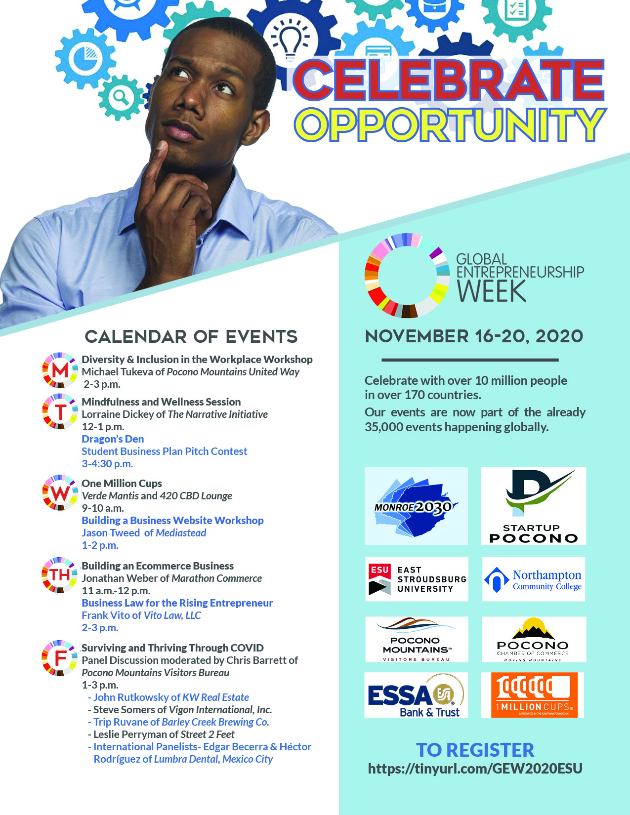 Celebrate Global Entrepreneurship Week- November 16-22, 2020 - Pocono ...